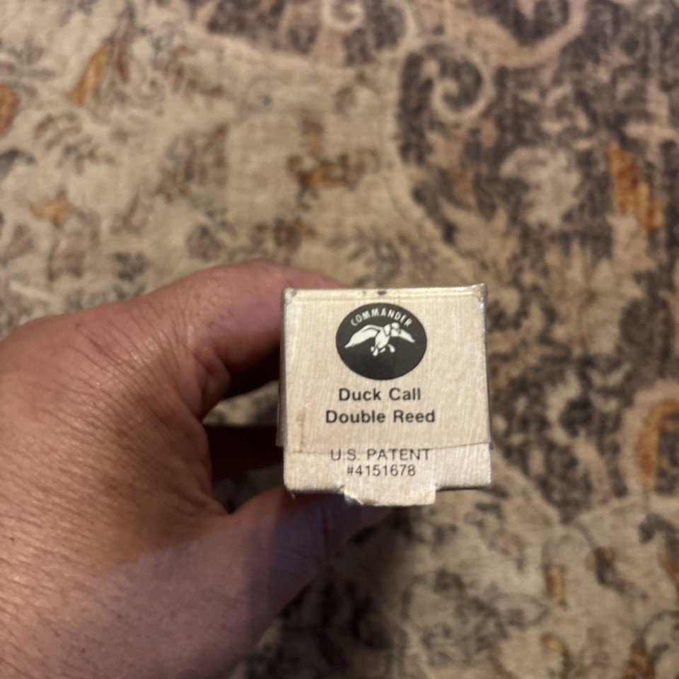 Vintage Duck Commander Wooden Cut Down Mallard Duck Call And Wood-Duck ...