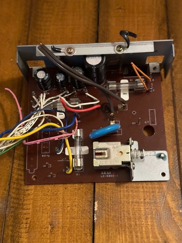 Akai GX-4000D Reel to Reel Original Power Supply Board and Switch Parts ...