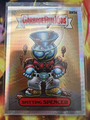 Spitting Spencer Refractor 2020 35TH Anniversary Garbage Pail Kids GPK ...