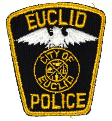 EUCLID OHIO OH Sheriff Police Patch CITY SEAL EAGLE VINTAGE OLD ...