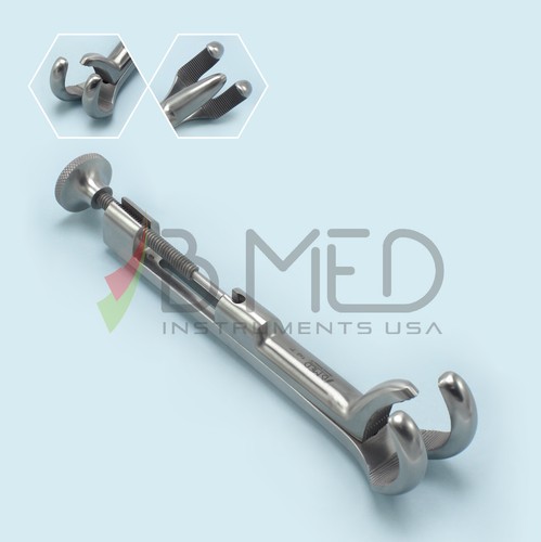 OR Grade Lambert Lowman Bone Clamp 1X2 Jaws 7" Orthopedic Surgical ...