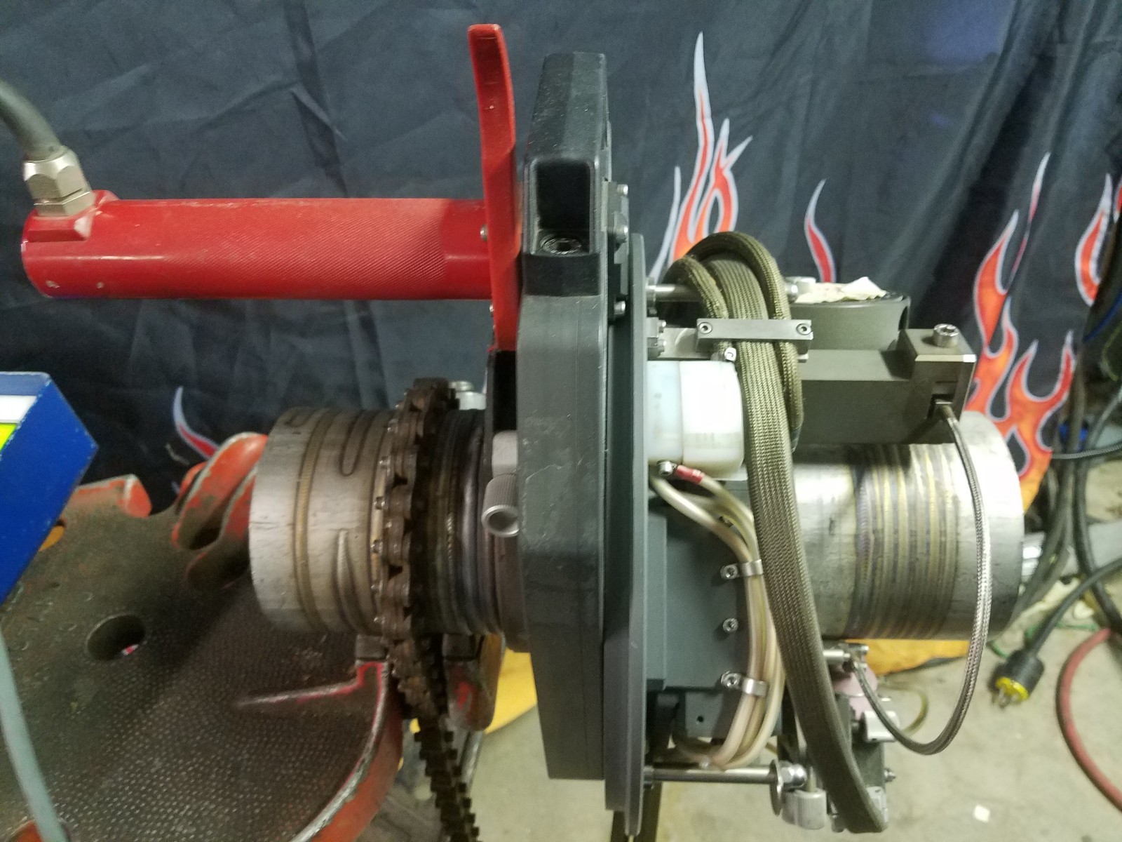 Astro Arc Polysoude 4.5" tube / 4" pipe weldhead orbital tig welding w ...