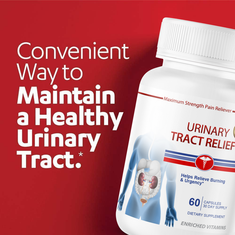 Advanced UTI Urinary Tract Infection Relief Pain Burning Caps Pill Free ...