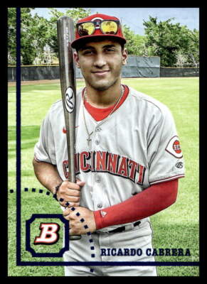 2022 Bowman Heritage Variation #BHP-132 Ricardo Cabrera Cincinnati Reds | eBay