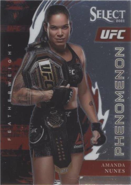 2021 Panini Select UFC - Phenomenon Amanda Nunes #10 for sale online | eBay