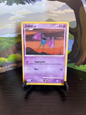 Zubat 108/123 - Mysterious Treasures - Common - Pokemon Card TCG - LP ...