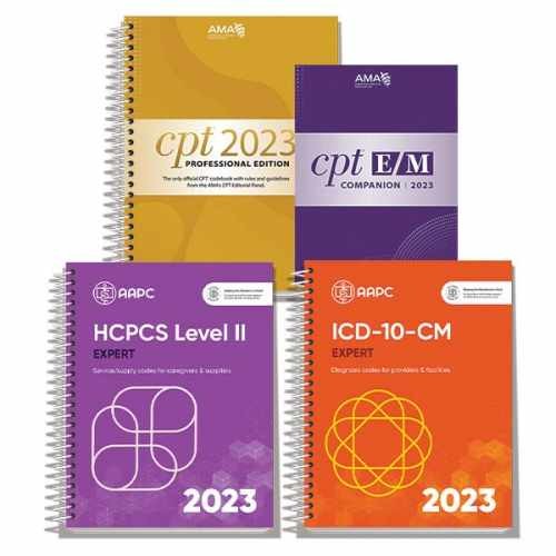 AMA CPT Book, ICD-10 Code Book, - Spiral-bound, by Unknown Author ...
