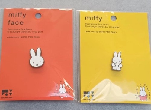 Official MIFFY Enamel Pin Badges Licensed by Mercis bv. Miffy face ...