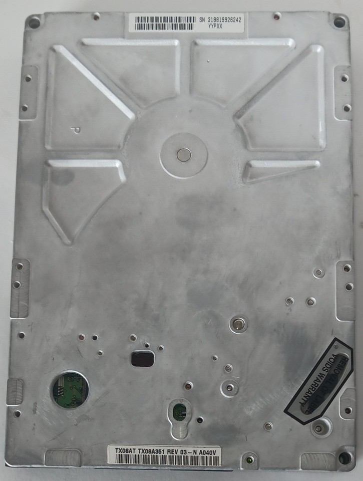 IBM 8GB Bigfoot Hard Drive 5.25" IDE TX 02K2512 10L6645 vintage for ...