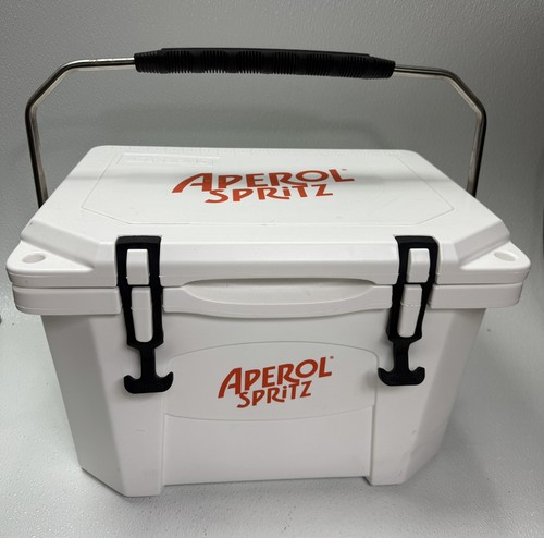 Aperol Spritz Grizzly 20 Quart Cooler White Rare Promo! | eBay