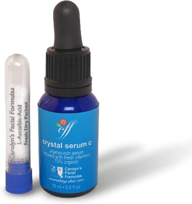 Carolyn's Facial Formulas Crystal Facial Serums C | Vitamin C Serum for ...