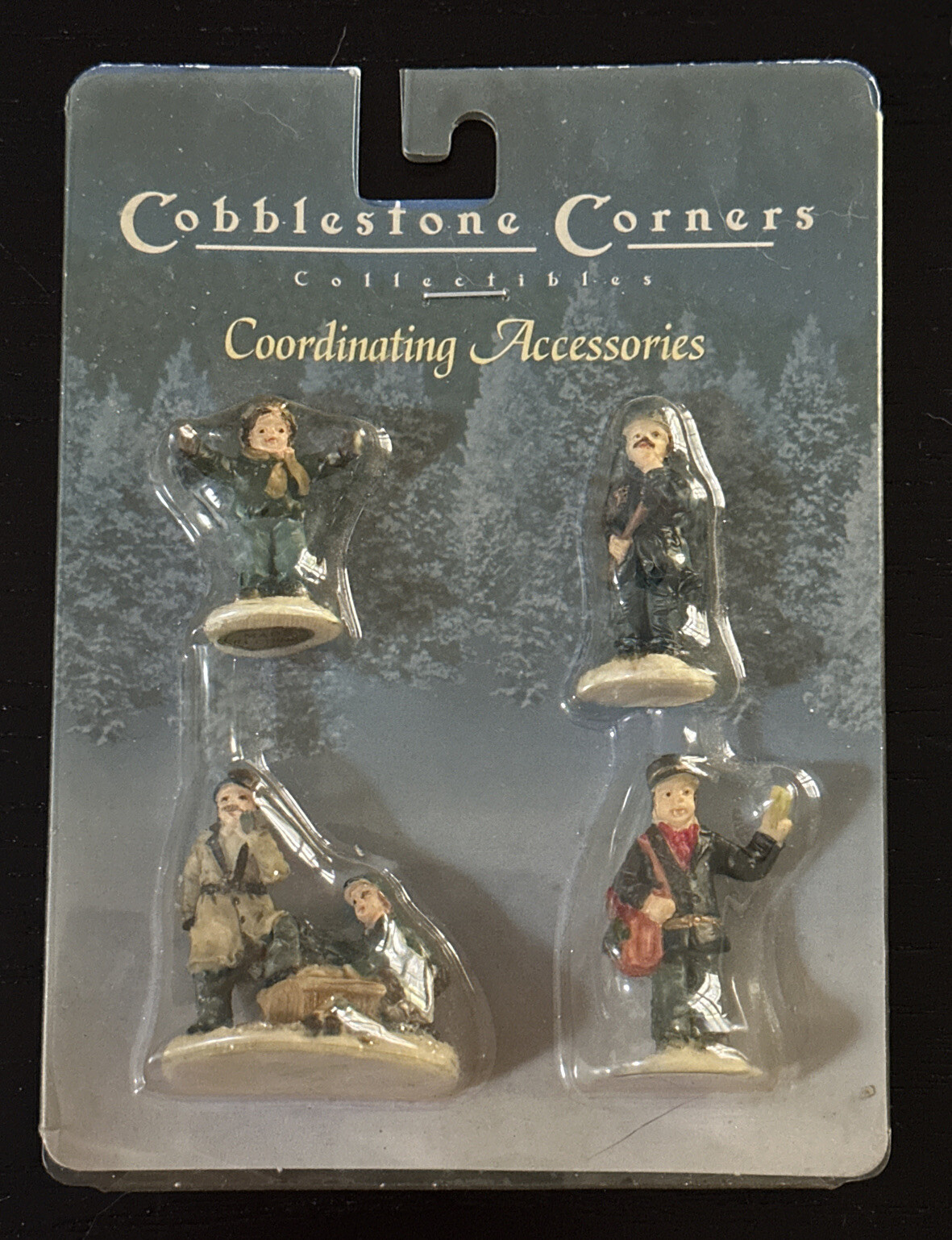 Cobblestone Corners People Figurines Collectibles Christmas Village B22 ...