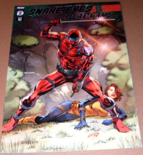 Snake Eyes Deadgame #2 Rob Liefeld 1:10 Retailer Red Costume Variant ...