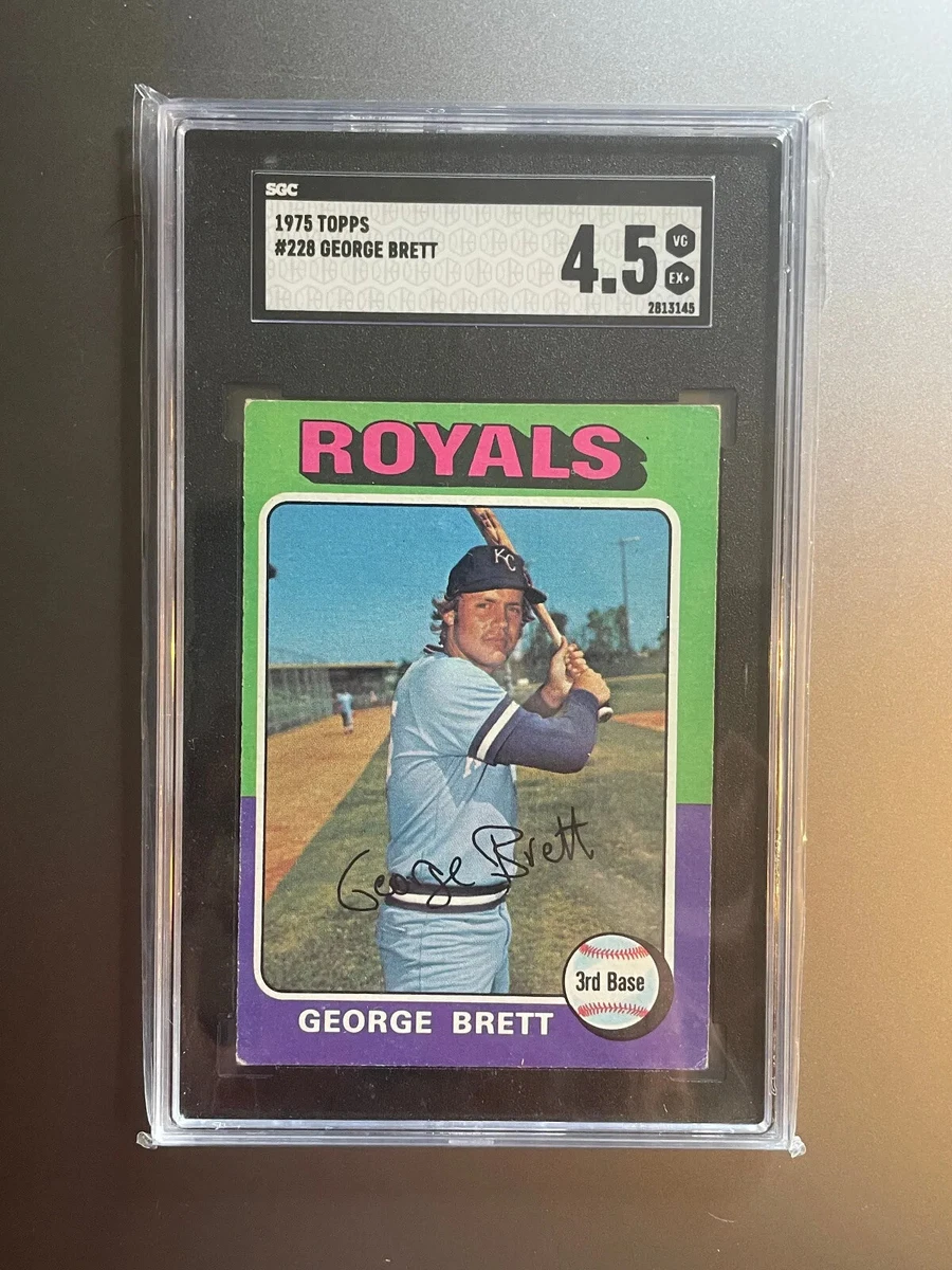 Topps George Brett Card radmanplast.com