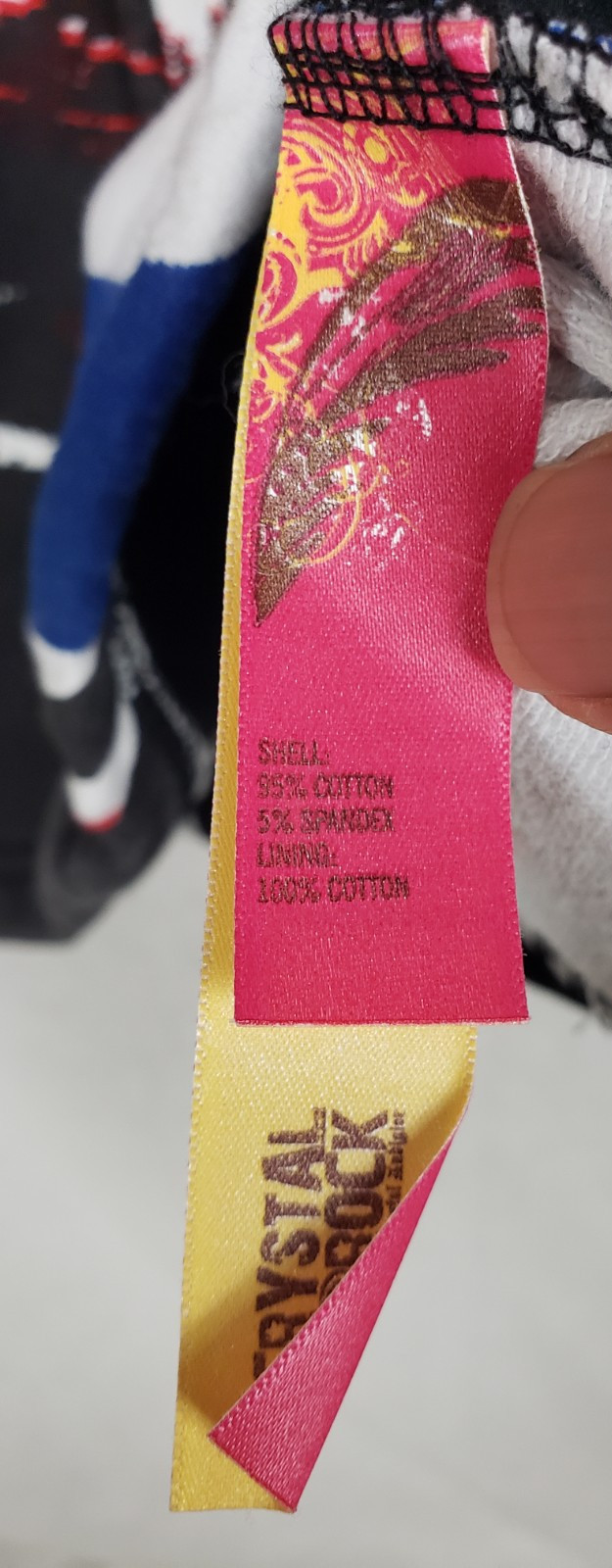 Crystal Rock by Crystal Audigier Track Jacket L Foil Rhinestone Zipper ...