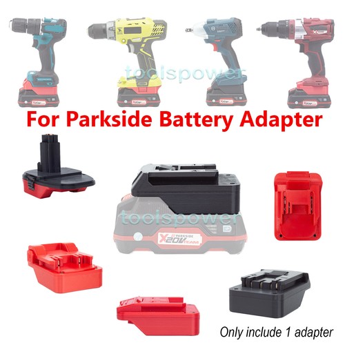 Adapter For PARKSIDE X 20V Li-ion Battery to fits MAKITA /FERREX Power ...