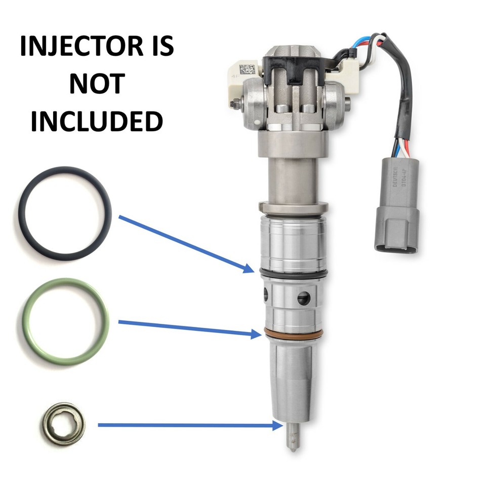 AP0026 replacement INJECTOR O-RING KIT FOR DT466E / DT570 MaxxForce DT ...