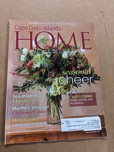 Cape Cod & Islands Home magazine Holiday 2009 M140 | eBay