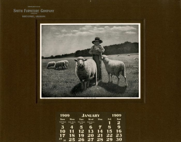 Ad Calendar for Smith Furniture Co. - Advertising Art Calendars | eBay