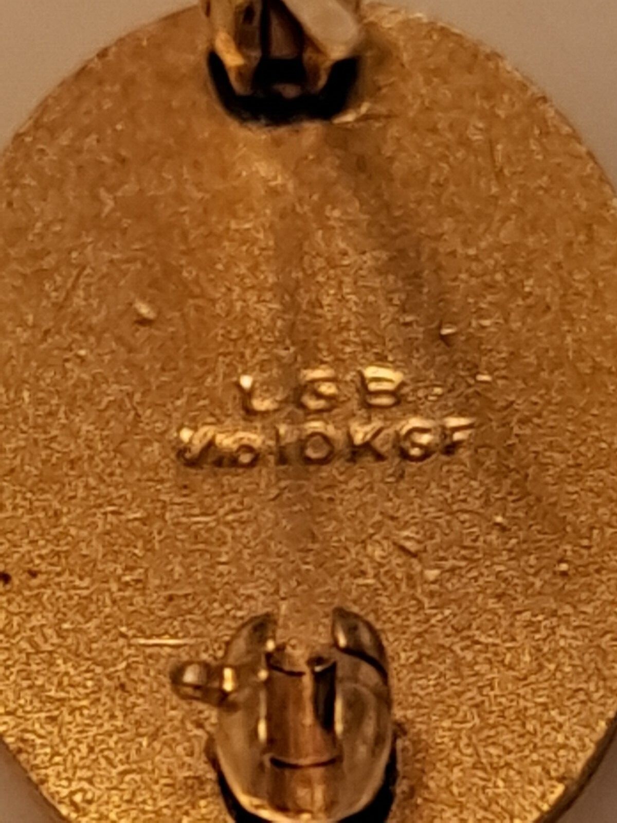 Vintage American Cancer Society 5 Year Award Pin / 10kt. Gold Filled 3/ ...