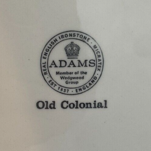 Adams China Old Colonial Dinner Plate (s) | eBay