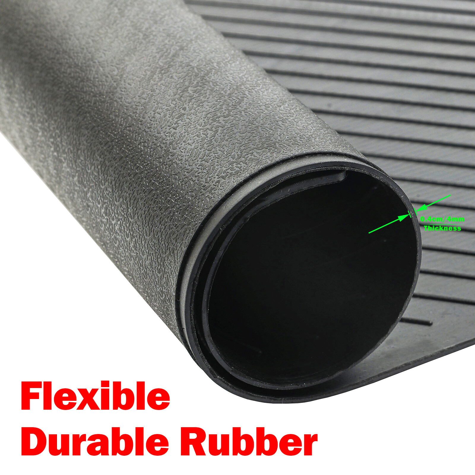 76x61cm Pair Rubber DURABLE Semi TRUCK TIPPER MUD FLAP Splash Guard W ...