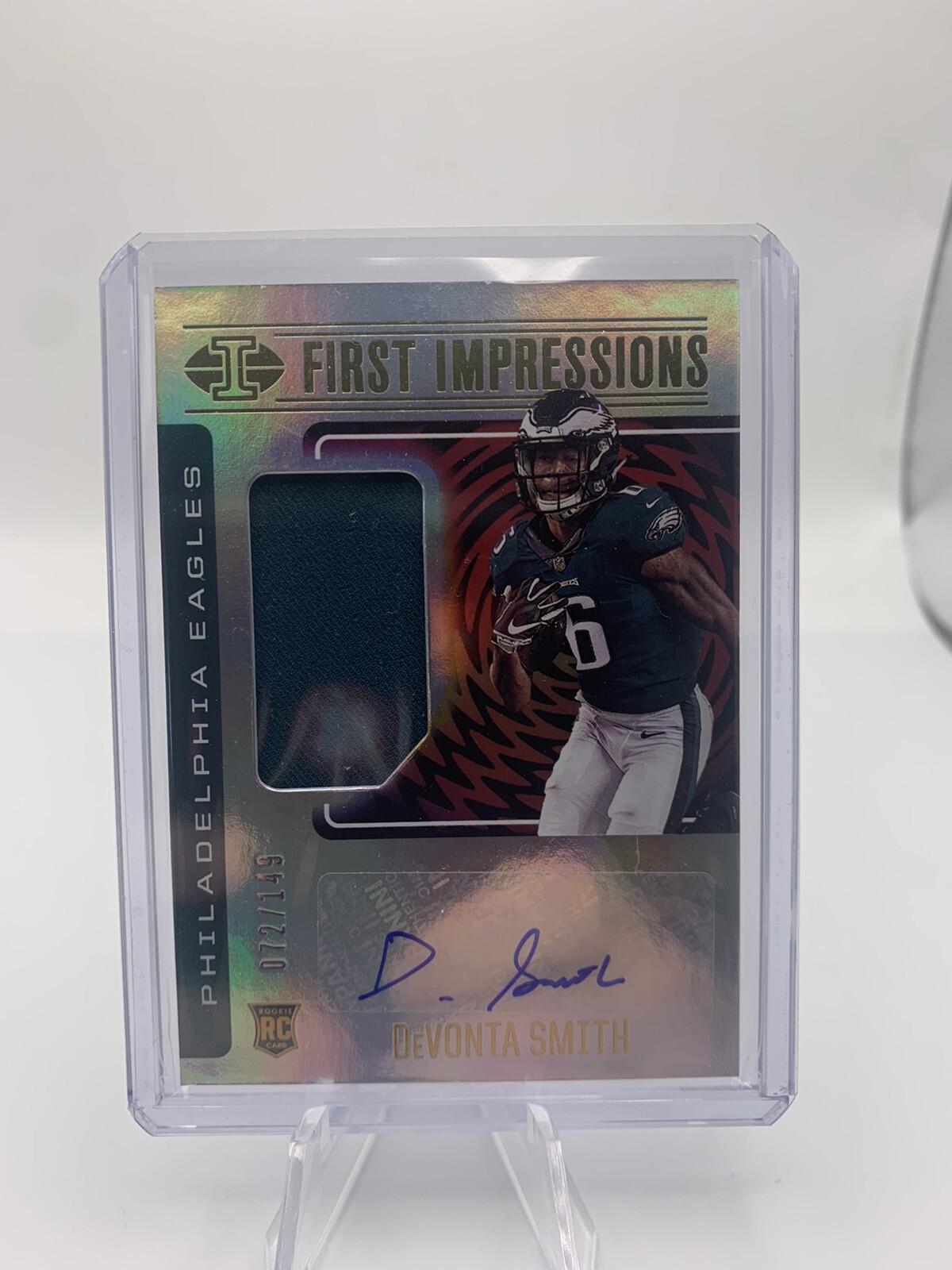 Devonta Smith First Impressions RPA 72/149 2021 Panini Illusions | eBay