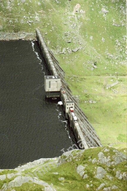 Photo 6x4 Sloy Dam Inveruglas Dams are normally deserted but there was ...