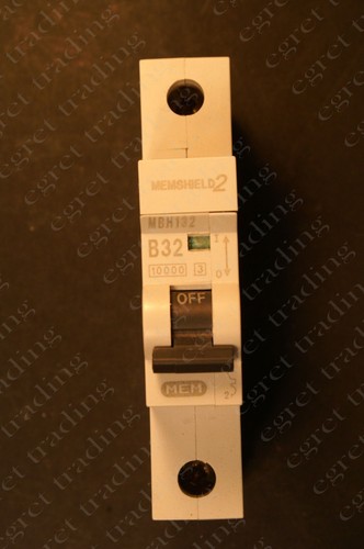 MEM Memshield 2 Memera 2000 Talisman Bill Eaton MCB Minature Circuit ...