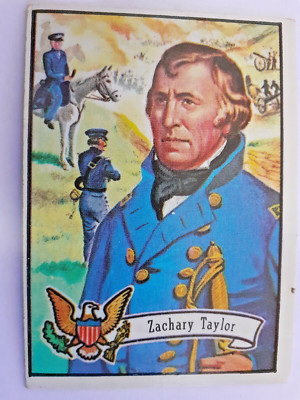 1972 Topps Presidents #12 Zachary Taylor | eBay