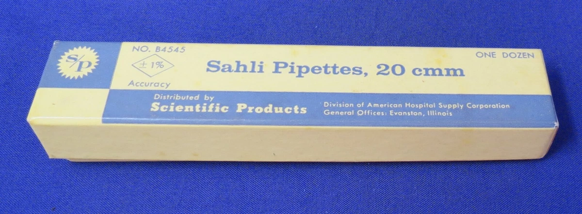 Sahli Pipette