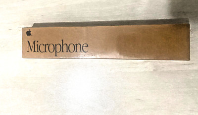 Apple computer 1991 microphone. Sealed, unopened. Rare find. Free ...