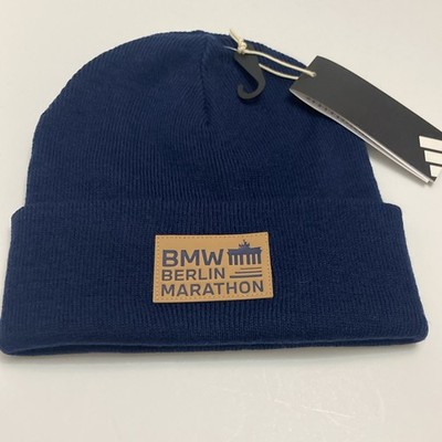 Adidas BMW Berlin Marathon 2025 Beanie MEN Hat Knit Blue Pink New 51st ...