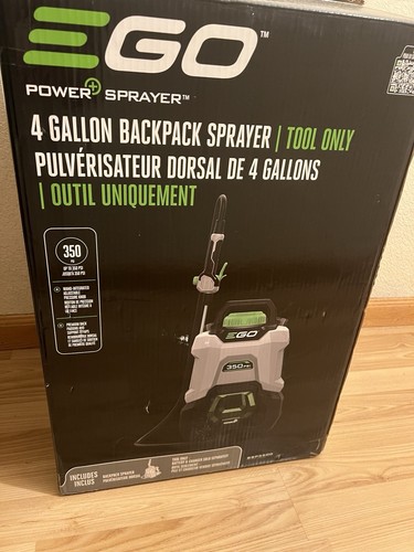 EGO POWER+ BSP3500: 4-Gallon Cordless Backpack Power Sprayer -Tool Only ...
