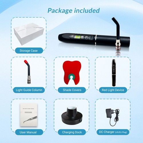 2-in-1 Red Light Therapy Device for Mouth Canker Sore Nose Ears 660nm ...