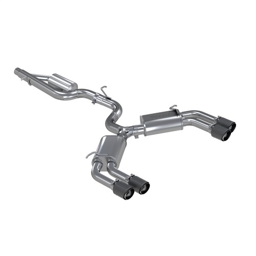 MBRP Exhaust S46013CF Armor Pro Cat Back Exhaust System Fits 15-20 S3 ...