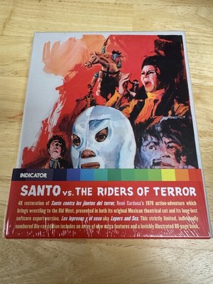Santo Vs. the Riders of Terror (Blu-ray, 1970) NUMBERED LIMITED BRAND ...