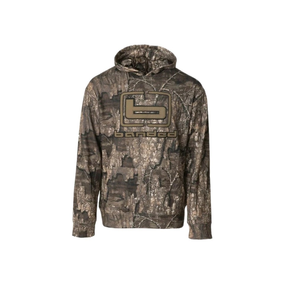 Banded Banded Camo Logo Timber Hoodie Large | eBay