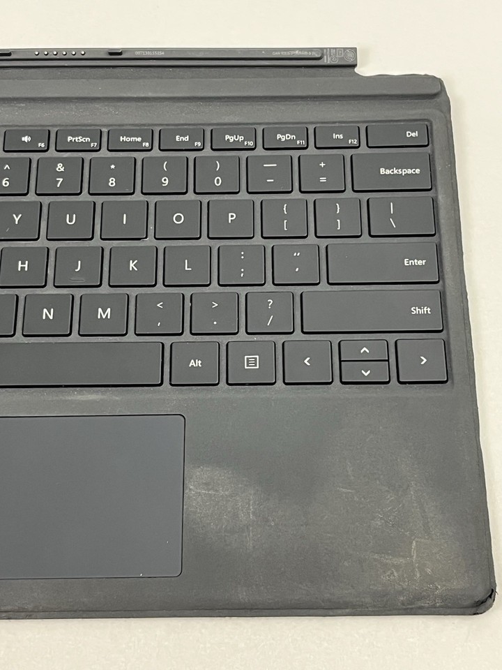 Microsoft 1725 Type Cover Black for Surface Pro 3,4,5,6,7 Backlit ...