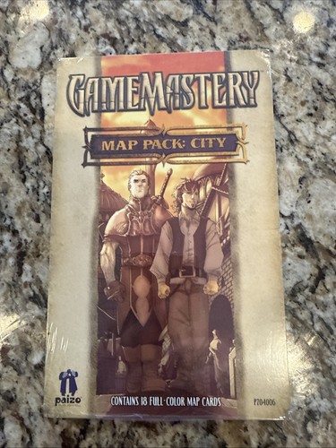 Pathfinder Map Pack - City - New in Shrink - Paizo PZO4006 | eBay