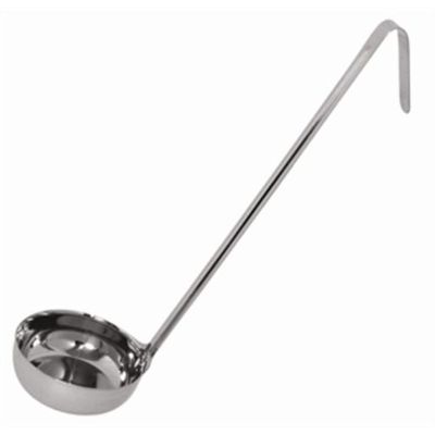 Flat Bottom Ladle Stainless Steel 2oz 56ml Gravy Soup Jus Pizza Laddle ...