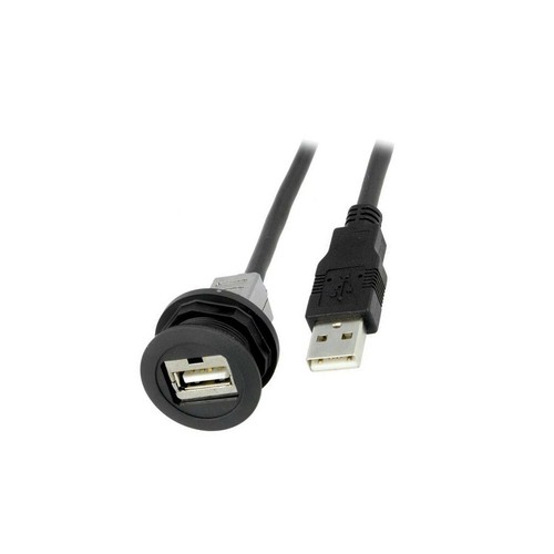 09454521961 USB-Stecker 22mm har-port -25-70°C Ø22,3mm IP20 L: 1m ...