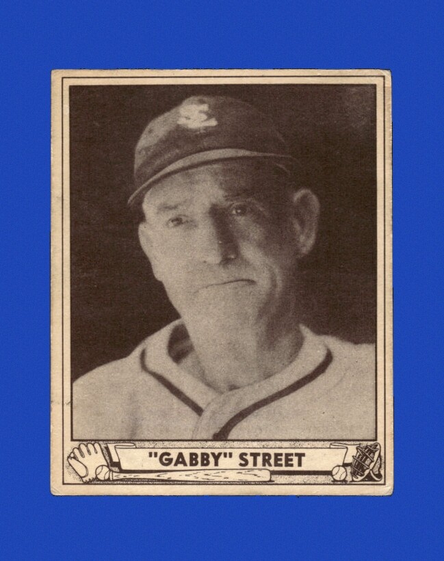 1940 Play Ball Set-Break #169 Gabby Street VG-VGEX *GMCARDS* | eBay