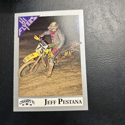 Jb14 Hi Flyers 1991 Champs Motocross #11 Jeff Pestana Suzuki Rm 250 | eBay