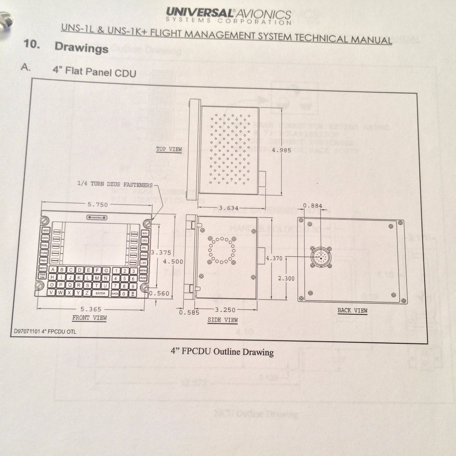 Universal UNS-1L & UNS-1K+ FMS Install Technical Manual | eBay