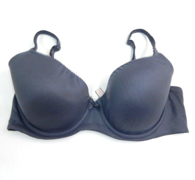 Body by Victoria's Secret Women's 36D Bra Lined Demi Gray Underwire T ...