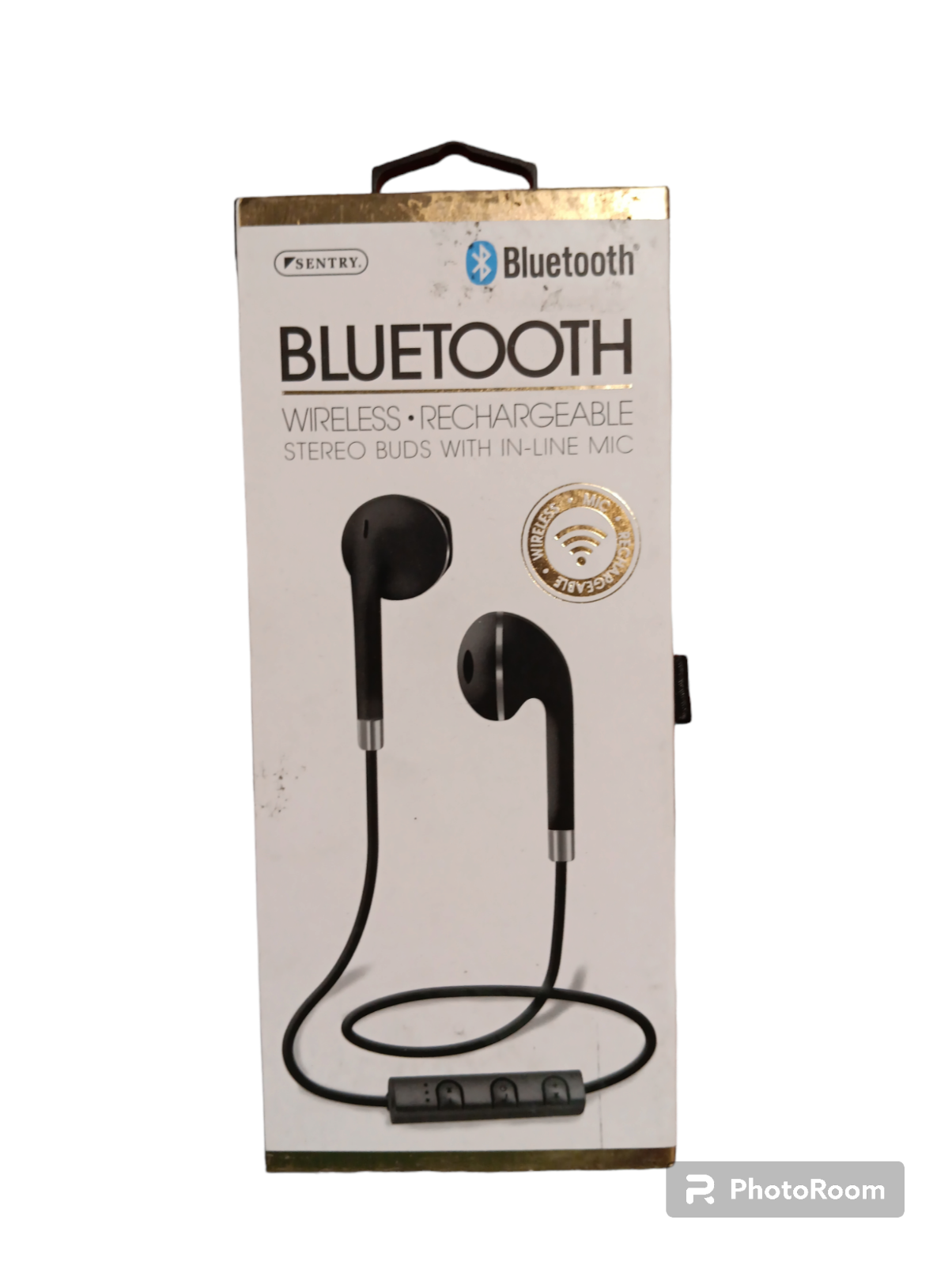 Sentry Bluetooth Wireless, Rechargeable Stereo Buds With In-line Mic ...
