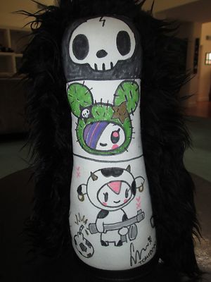 Tokidoki Simone Legno drawing signed circus punk lowbrow painting | eBay