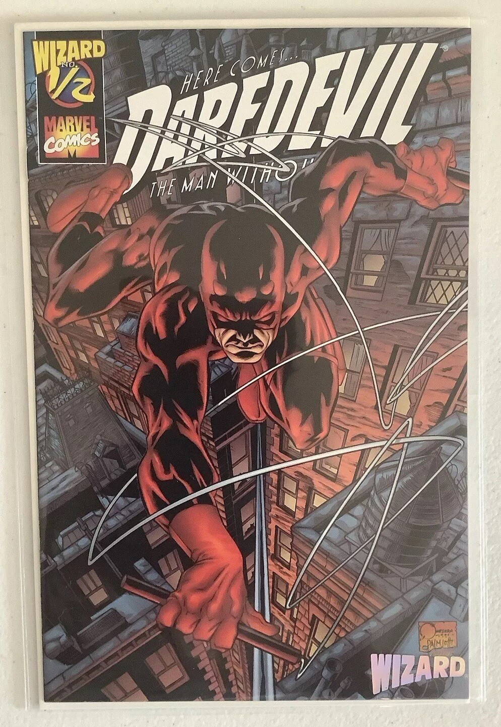 Daredevil #1/2 from Wizard 96 by Kevin Smith, Joe Quesada & Jimmy ...