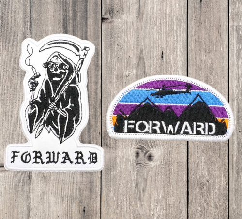 (2-Pack) Forward Observations Group embroidered patches (Not Supdef ...